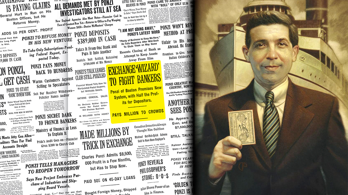 Comparing US Entitlement Programs to Charles Ponzi's Scheme